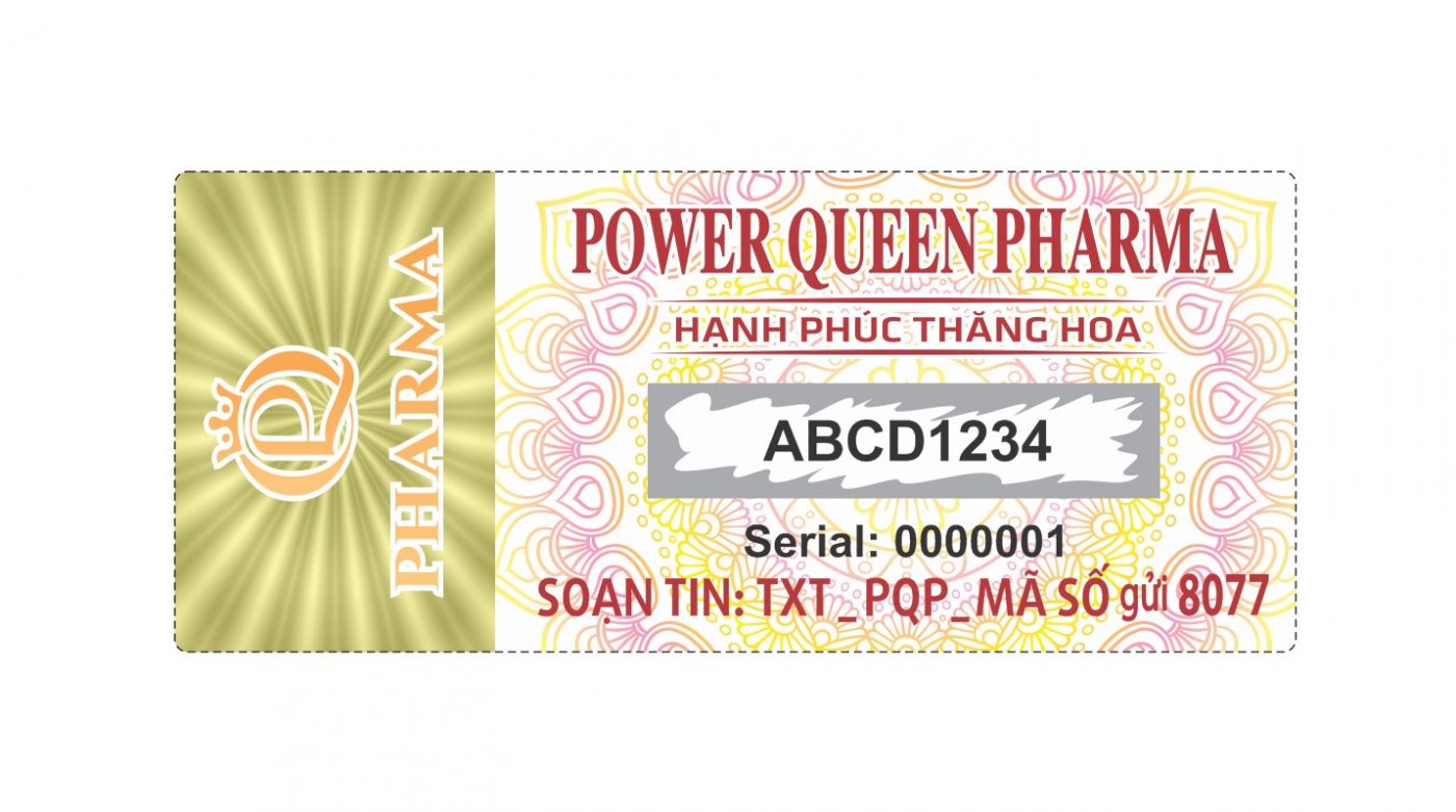Hướng dẫn xác thực sản phẩm chính hãng Công ty Power Queen Pharma