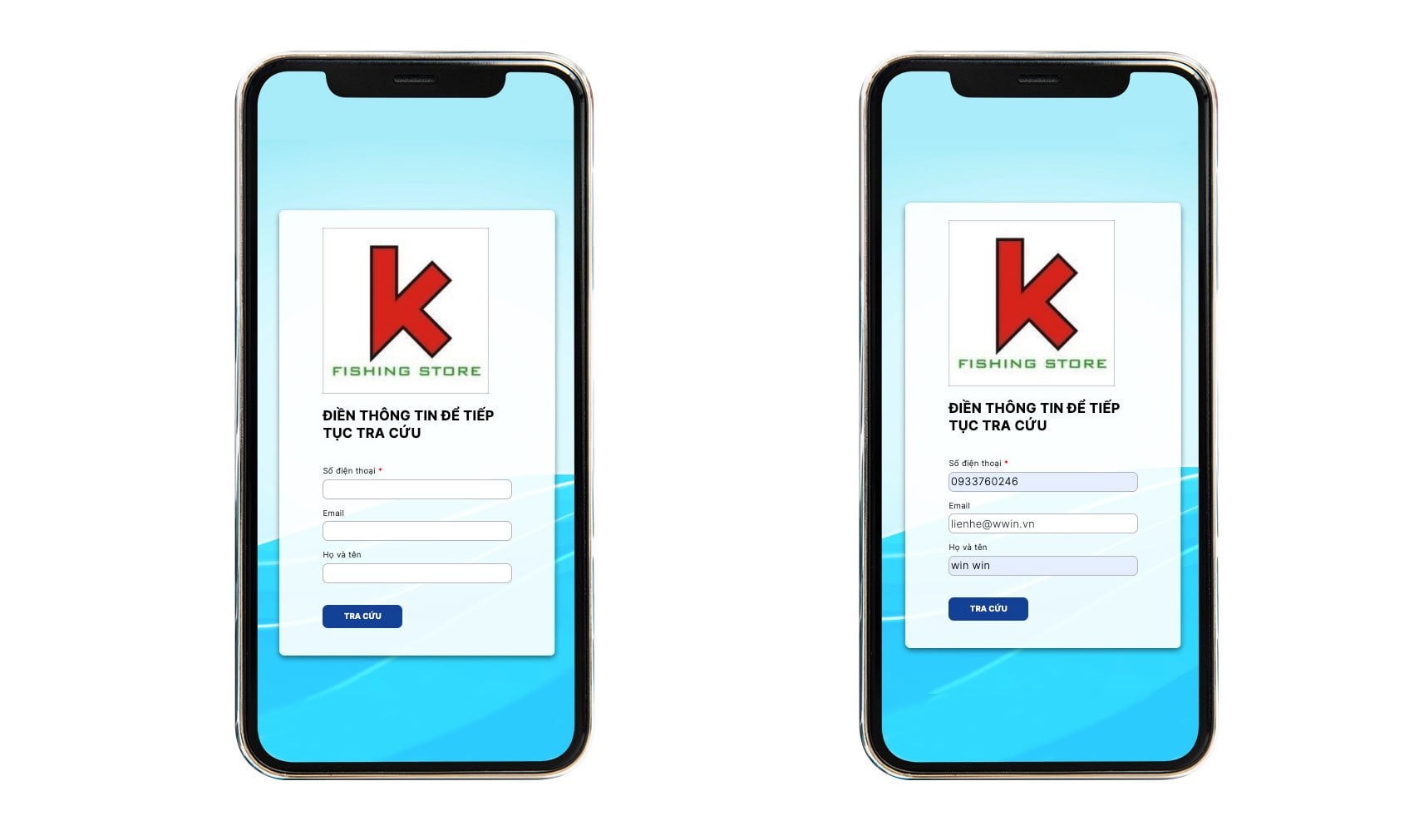 Cách xác thực cần câu cá chính hãng Kaiteki Fishing Store bằng QR code